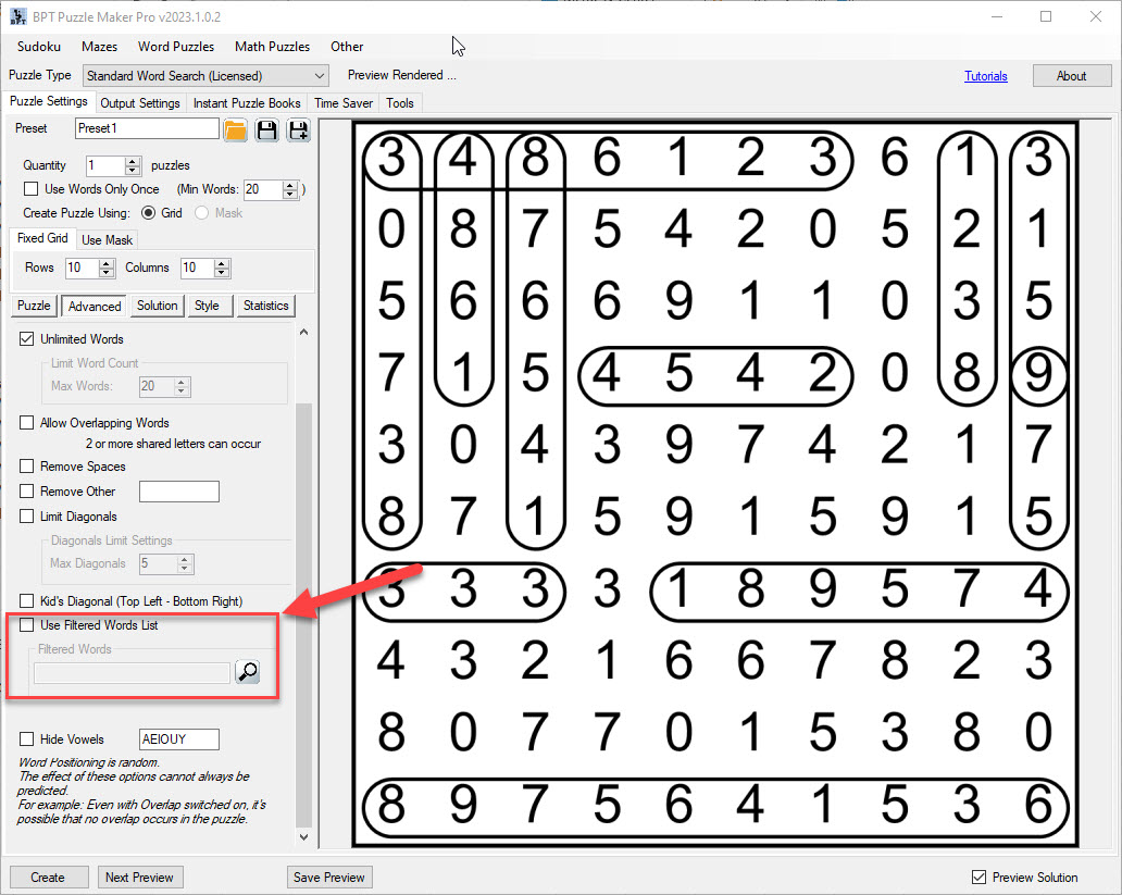 how-do-i-filter-out-certain-words-in-a-word-search-puzzle